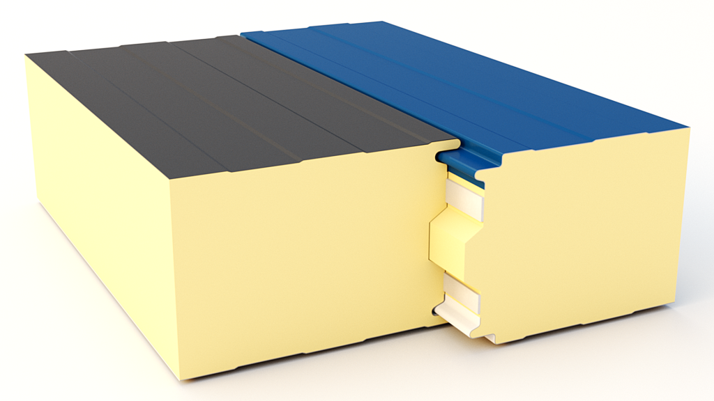 PIR wall panels with Thermo lock | BEWI